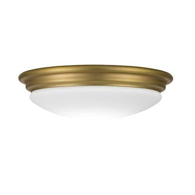 Deckenlampe Bad IP44 rund D: 35,6 cm mit LED 3000 K Leuchte